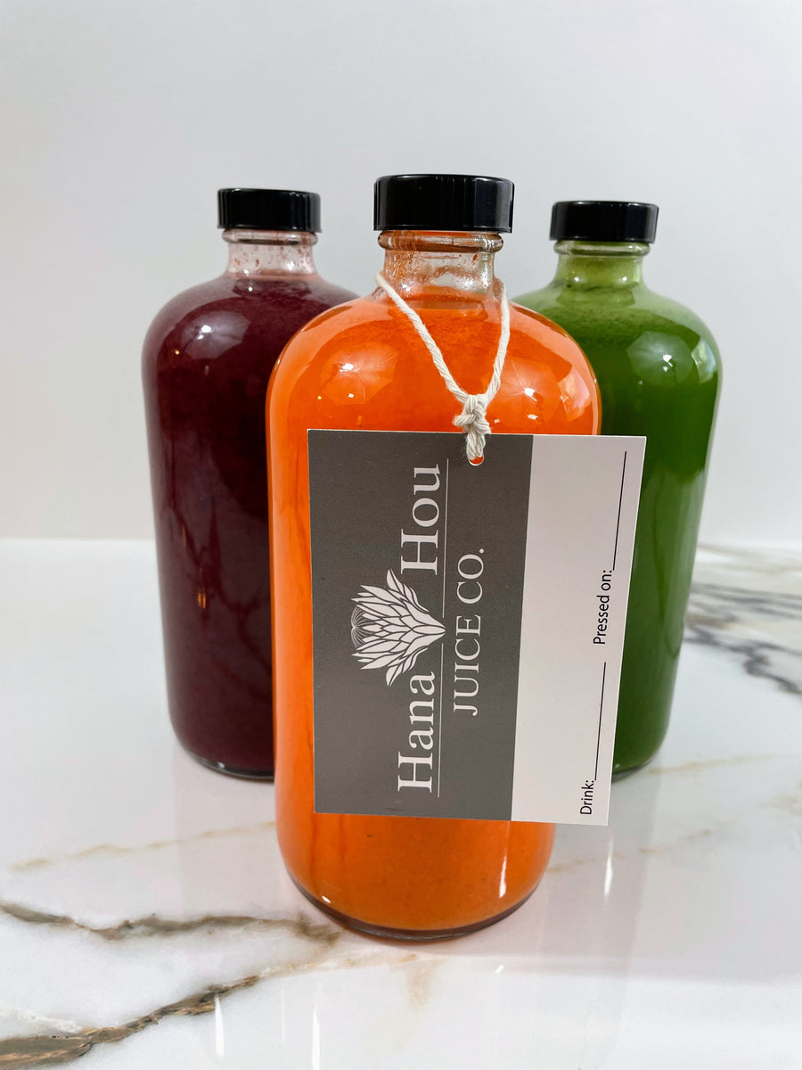 Organic Bulk Size Juices – Hana Hou Juice Co.
