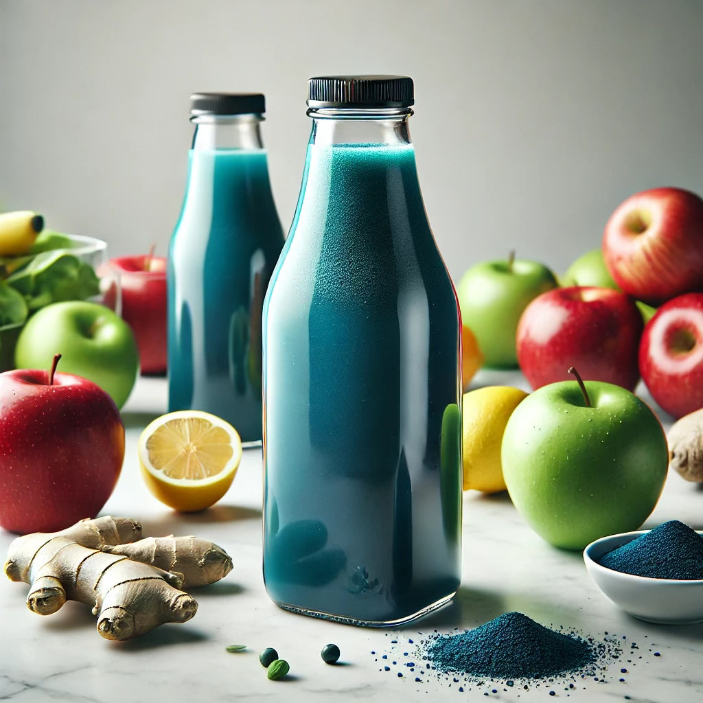 Anti-Inflammatory Sapphire Lemonade – Hana Hou Juice Co.